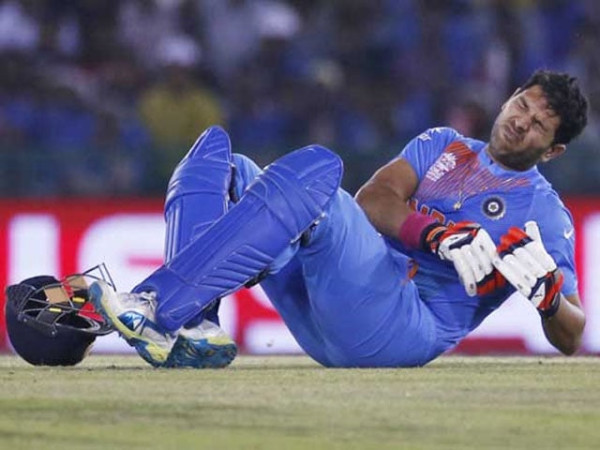 یووراج سنگھ انجری کے باعث ورلڈ ٹی ٹوئنٹی سے باہر ہوگئے - ایکسپریس اردو